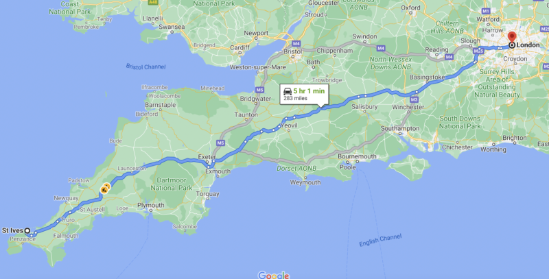 Cornwall Road Trip From London -12 Places To Stop On Route!